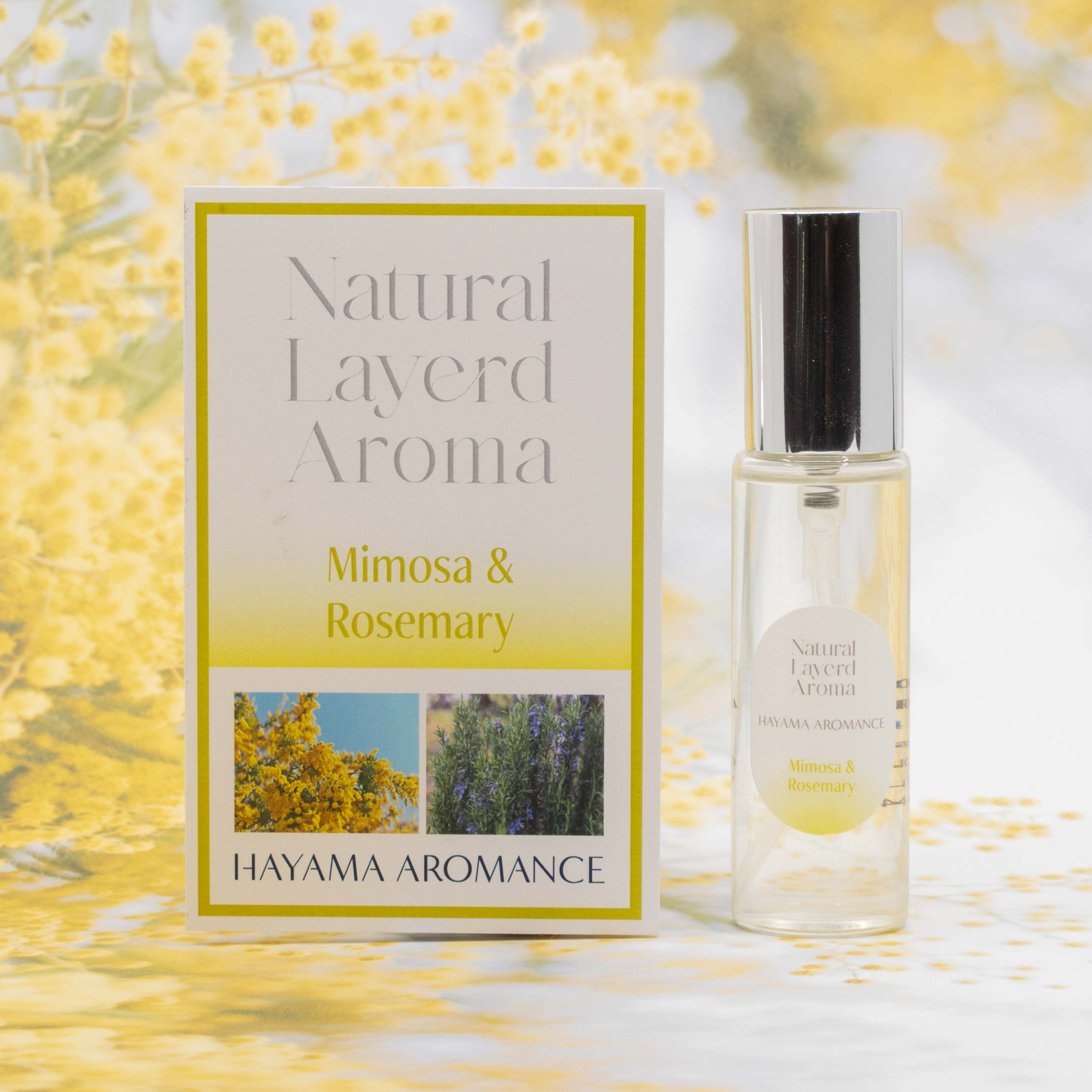Natural Layerd Aroma: MIMOSA x ROSEMARY – Hayama Aromance
